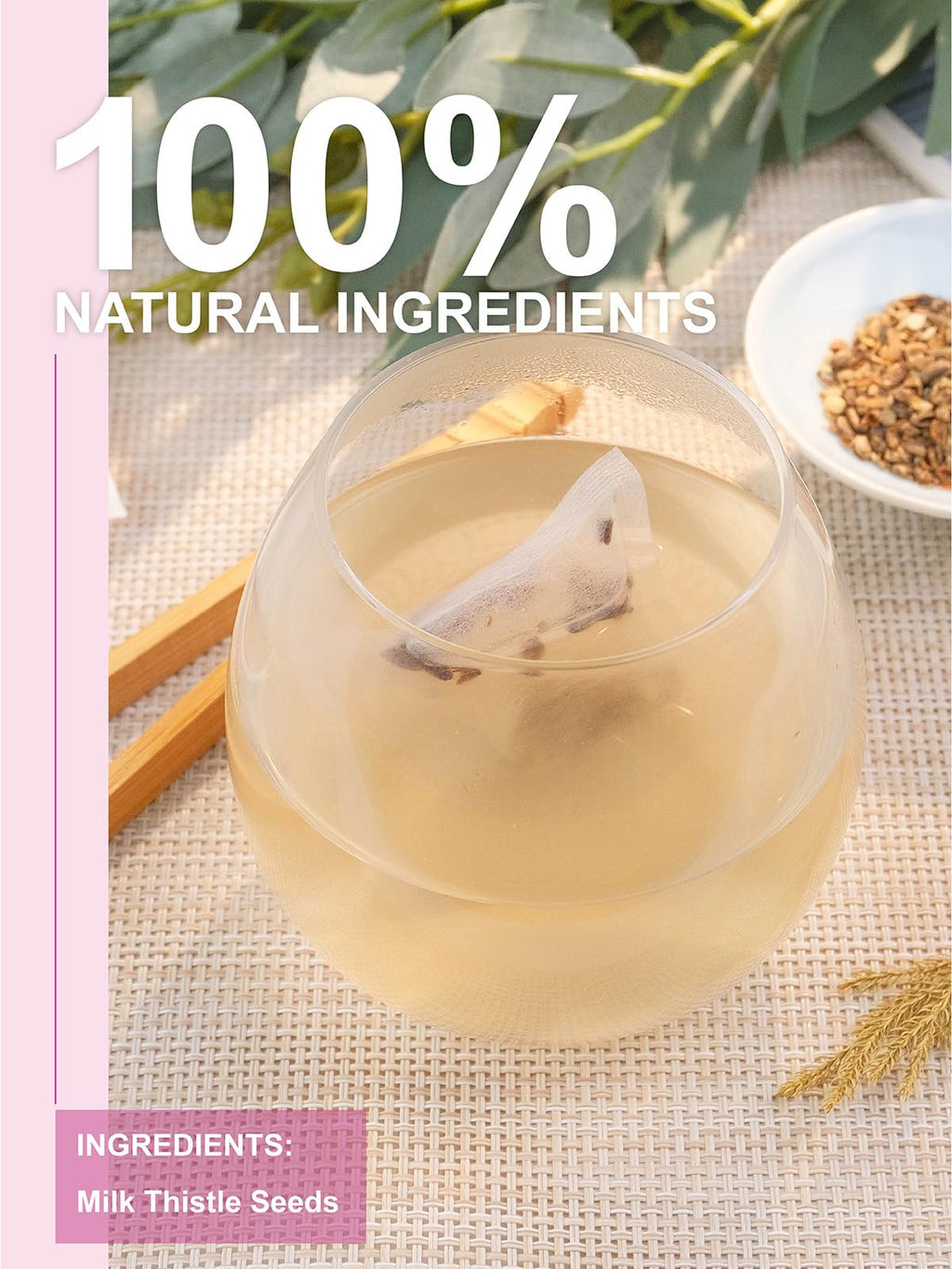 organic milk thistle seed infusion