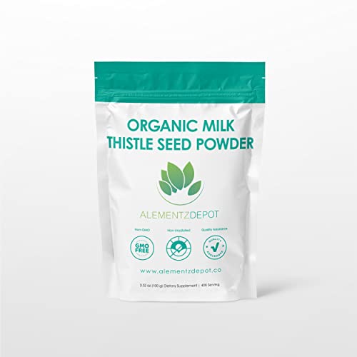 organic milk thistle seed powder