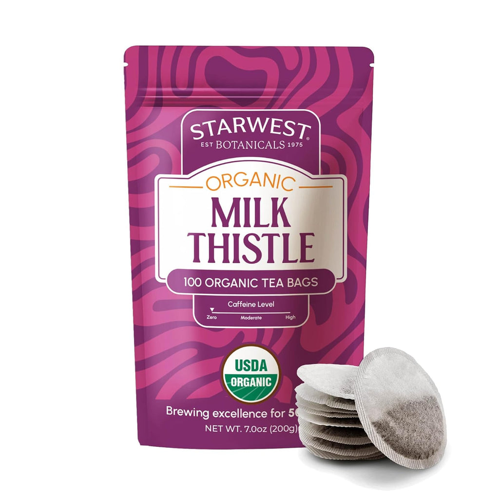 organic milk thistle seed tea bags