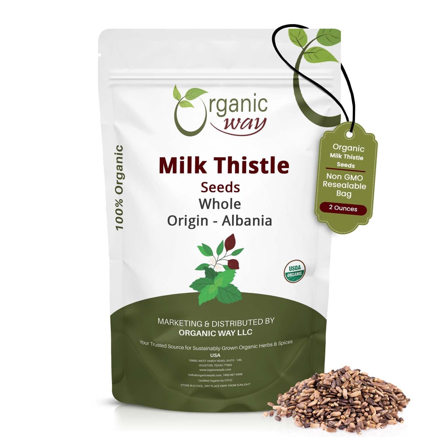organic milk thistle seeds for detox
