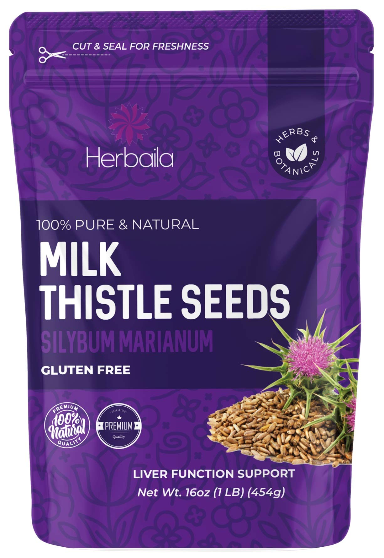 organic milk thistle seeds for liver health