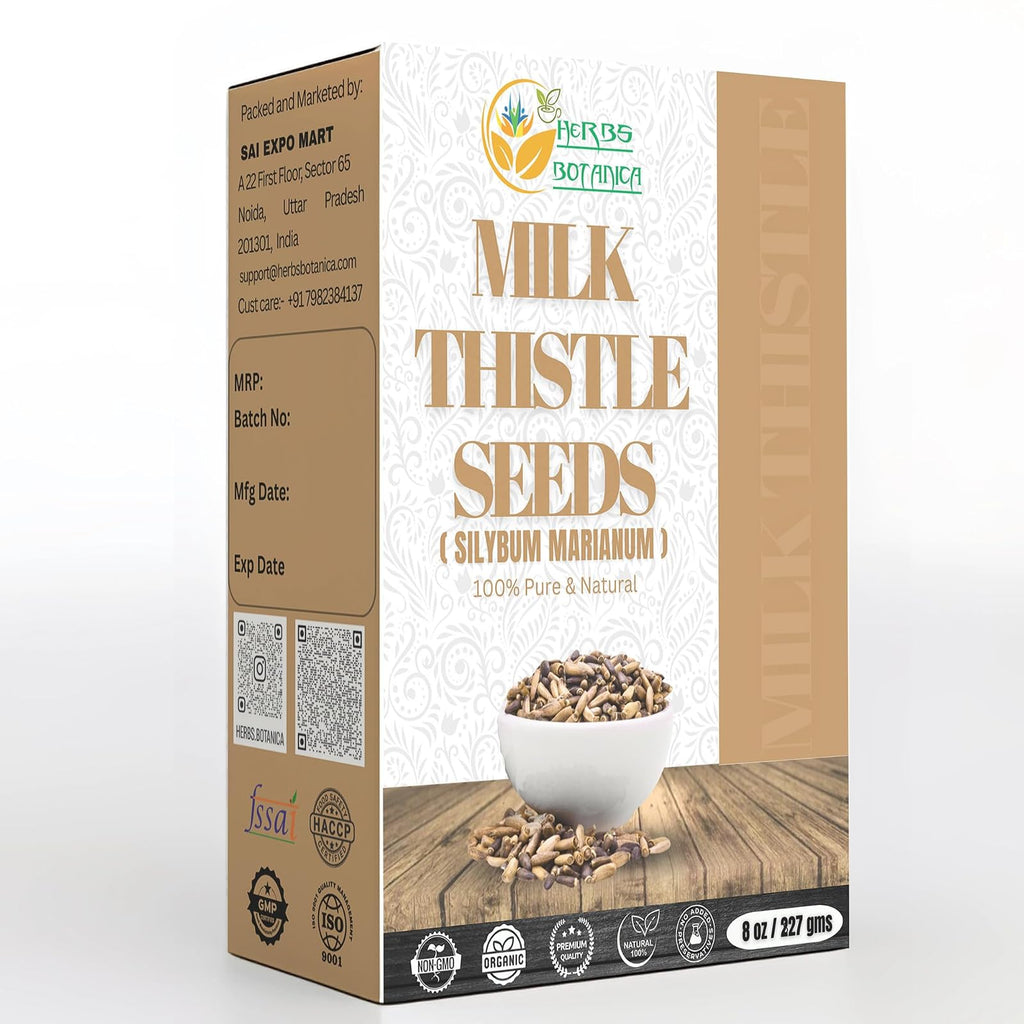 organic milk thistle seeds pack