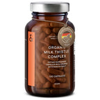organic milk thistle supplement capsules