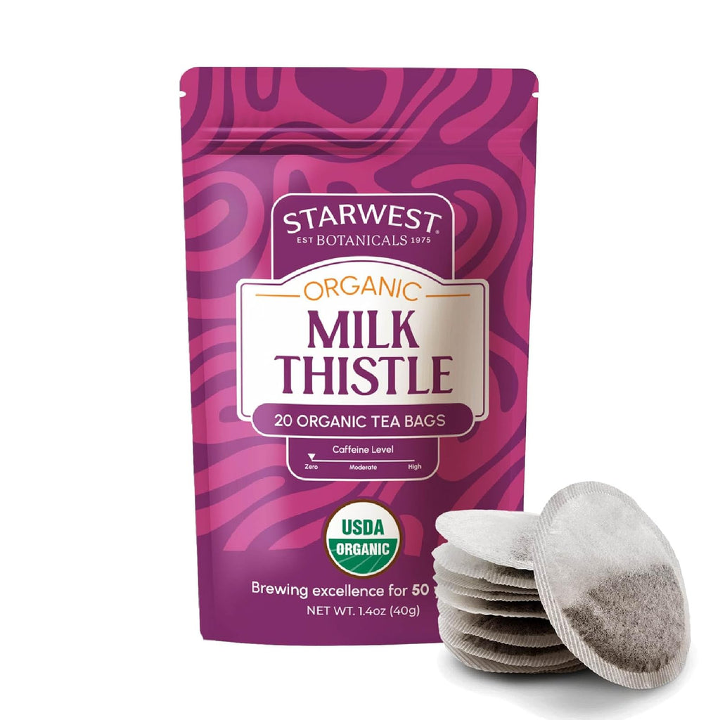 organic milk thistle tea bags