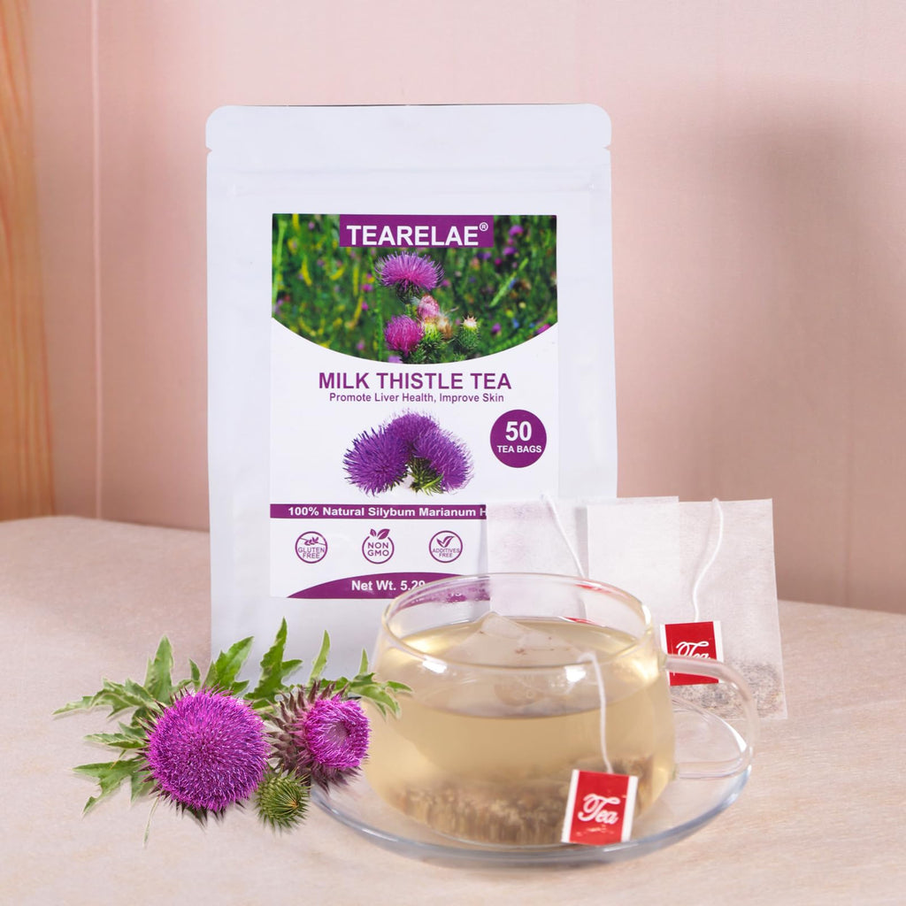 organic milk thistle tea blend