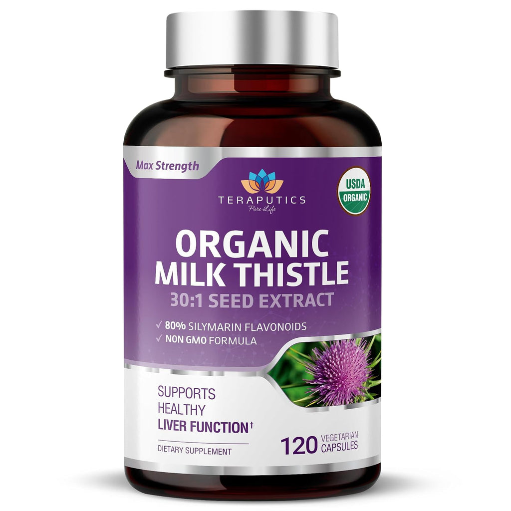 organic milk thistle veggie capsules