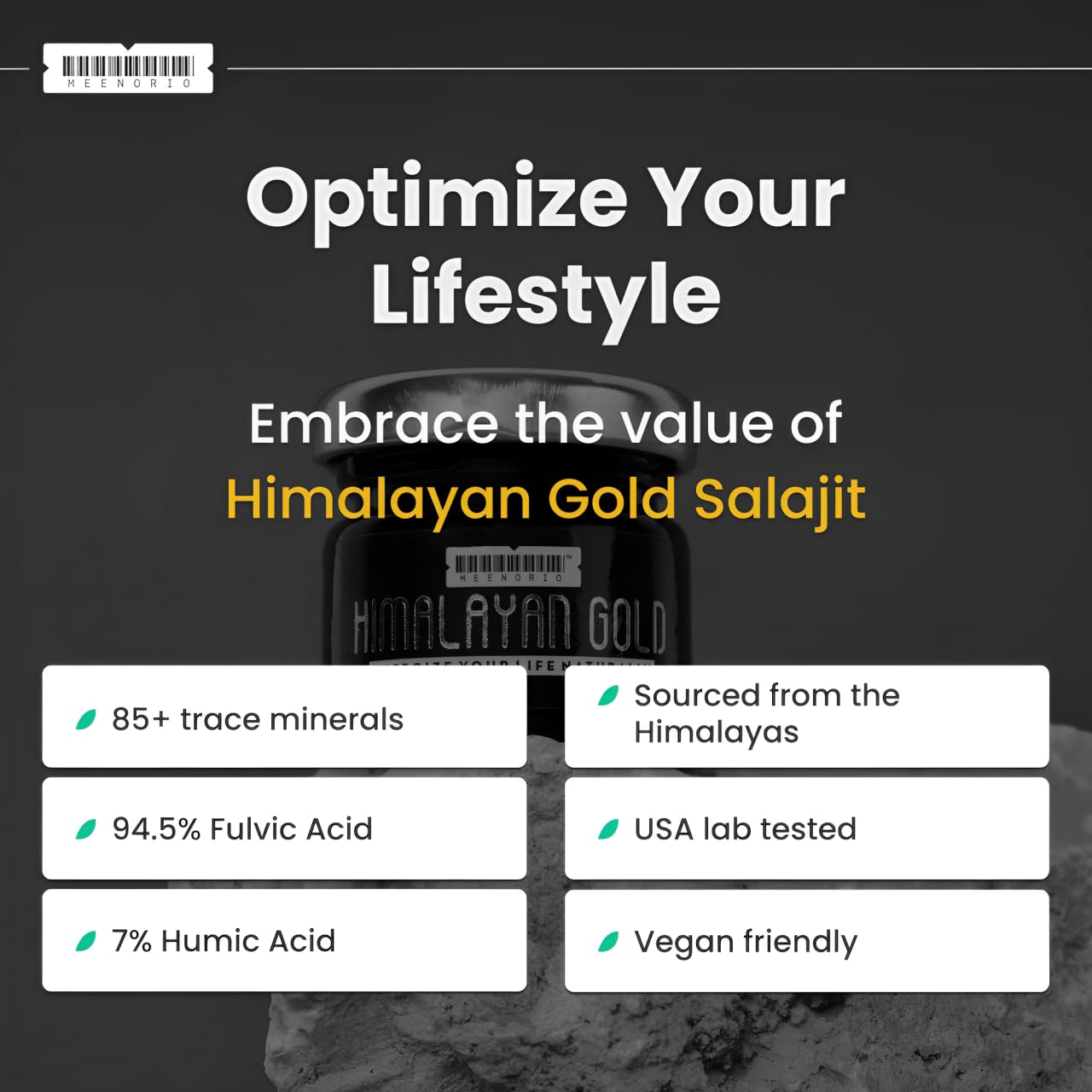 organic minerals for natural energy