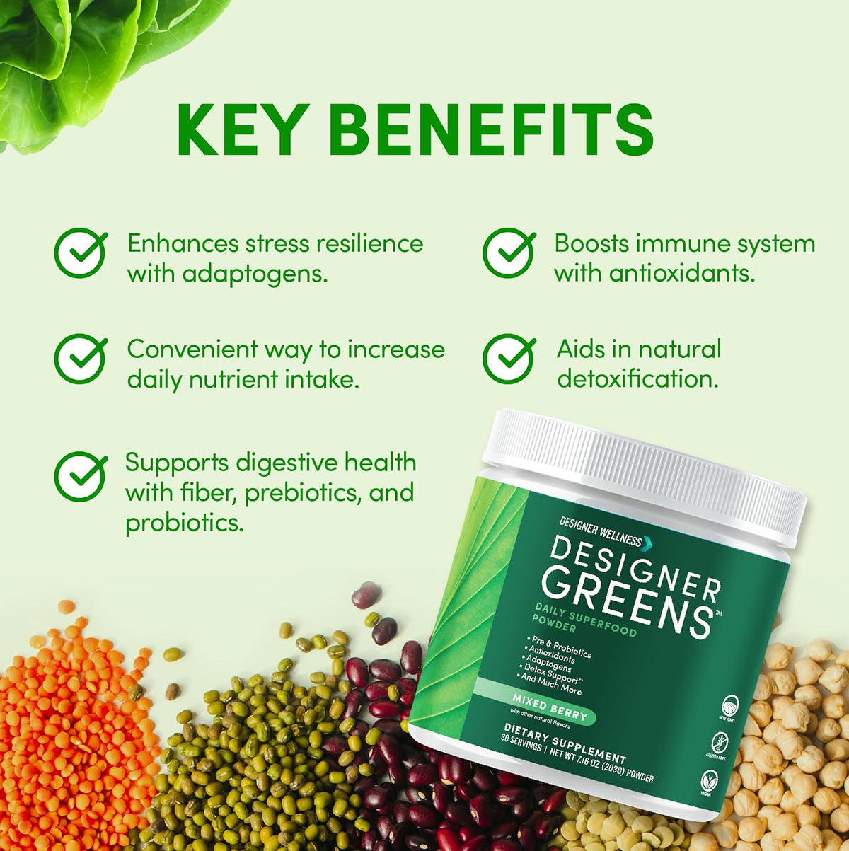 organic mix berry superfood blend