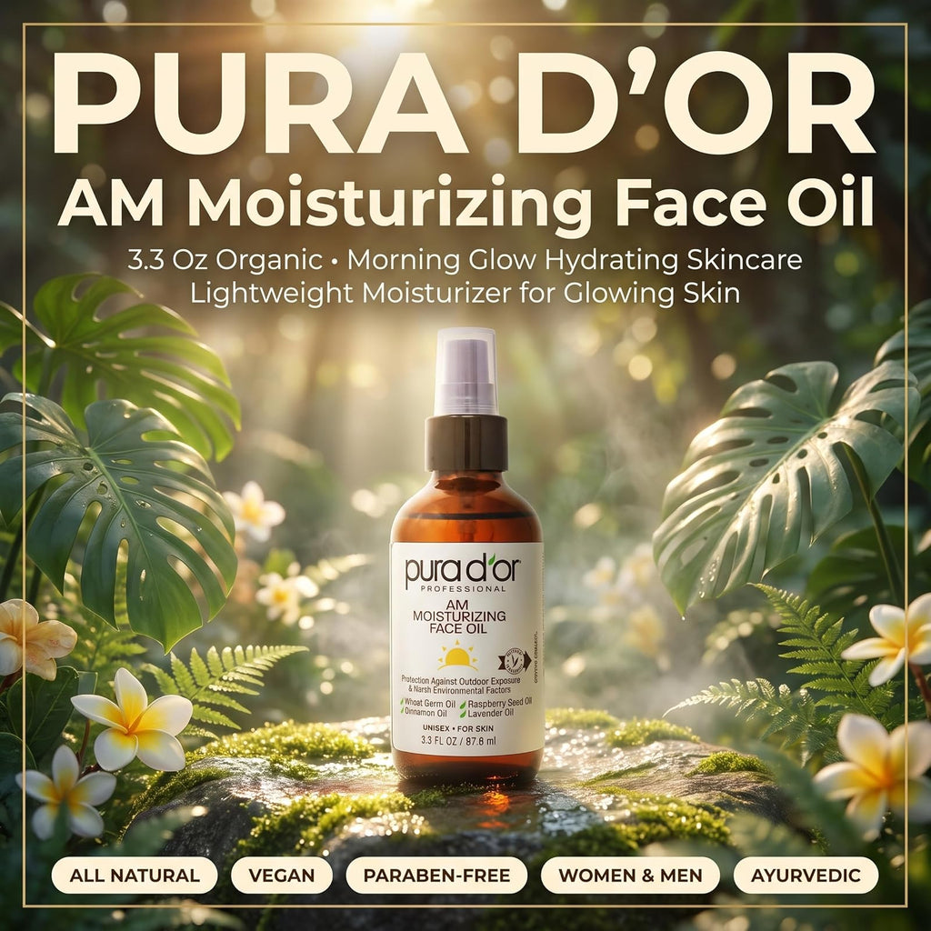 Organic moisturizing oil for skin support