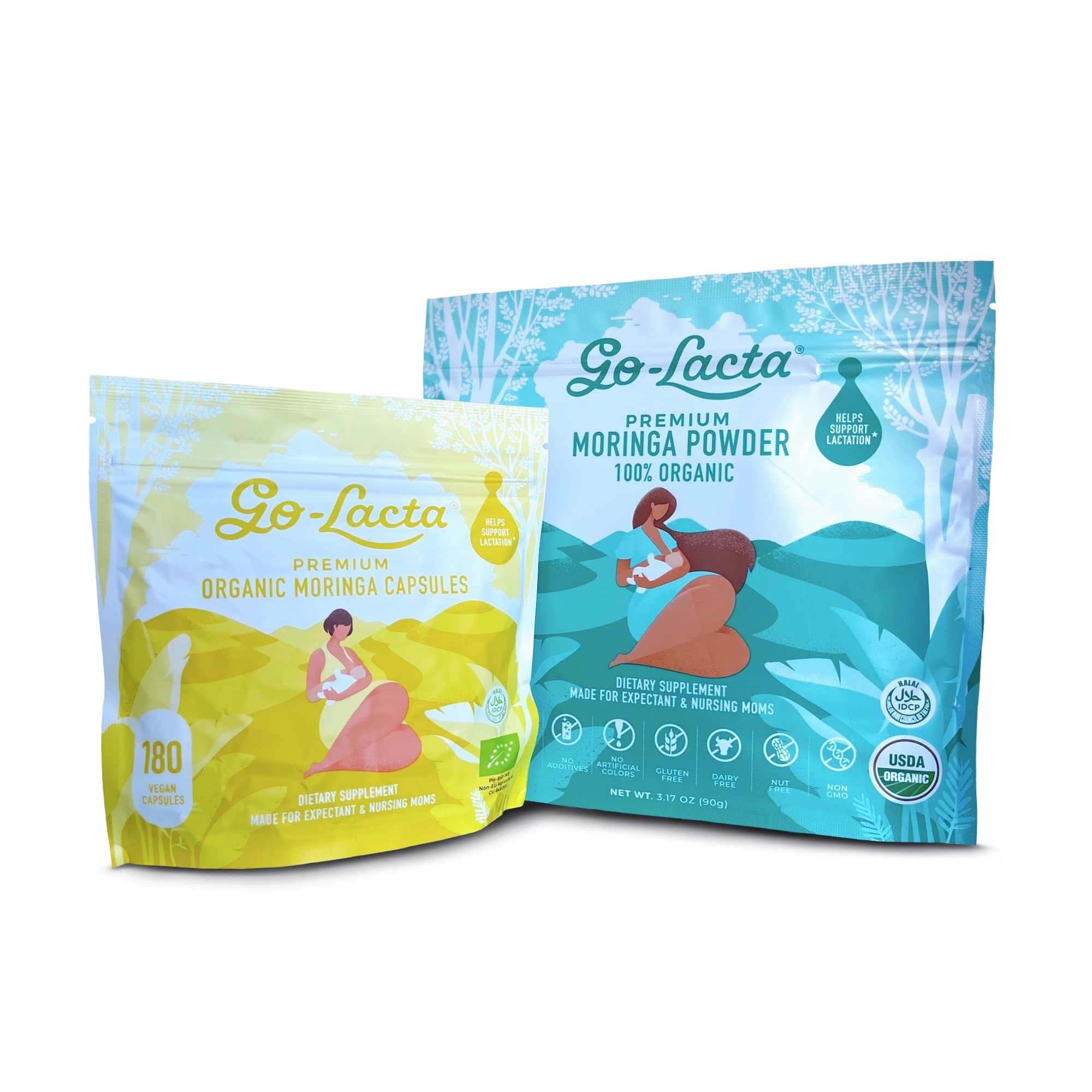 organic moringa capsules for breastfeeding
