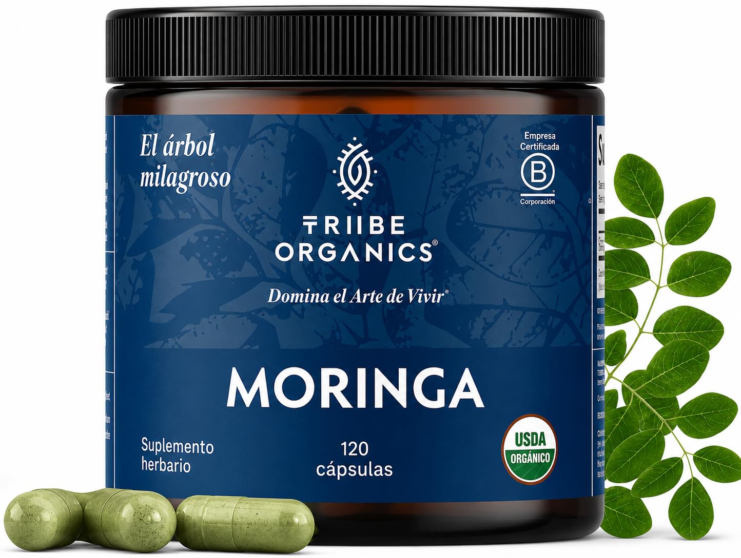 organic moringa capsules for energy
