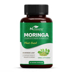Organic Moringa capsules for energy