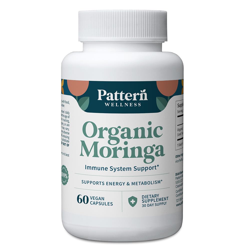 organic moringa capsules for energy