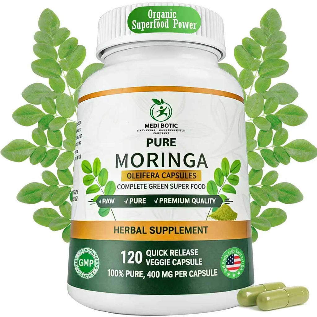organic moringa capsules for energy