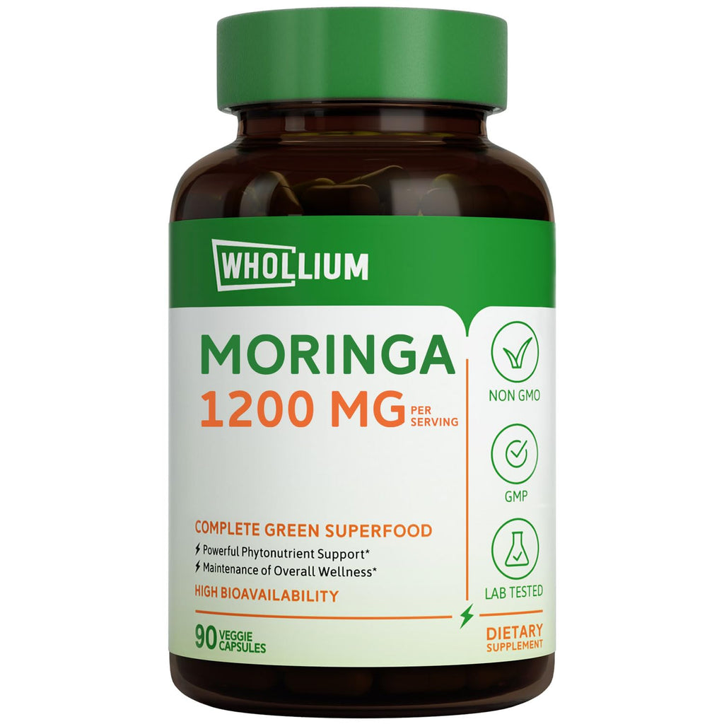 organic moringa capsules for energy