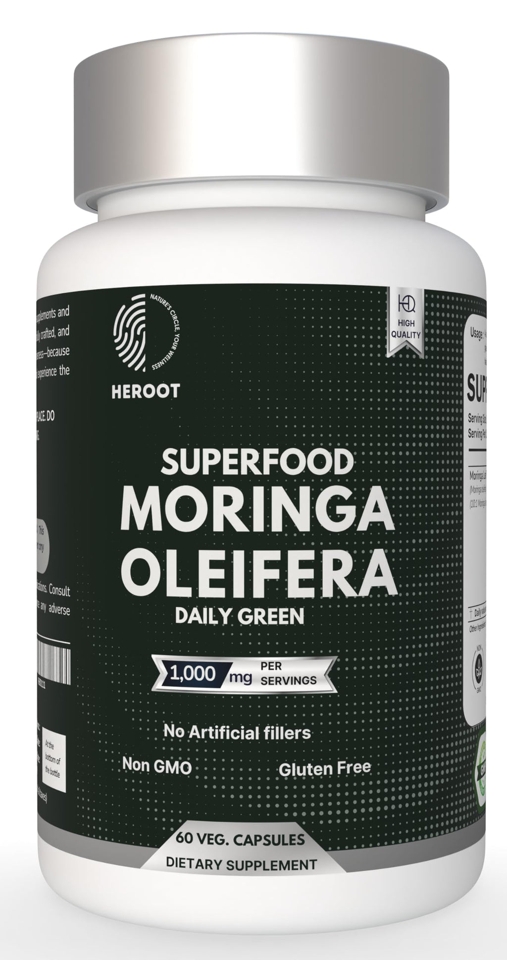 organic moringa capsules for energy