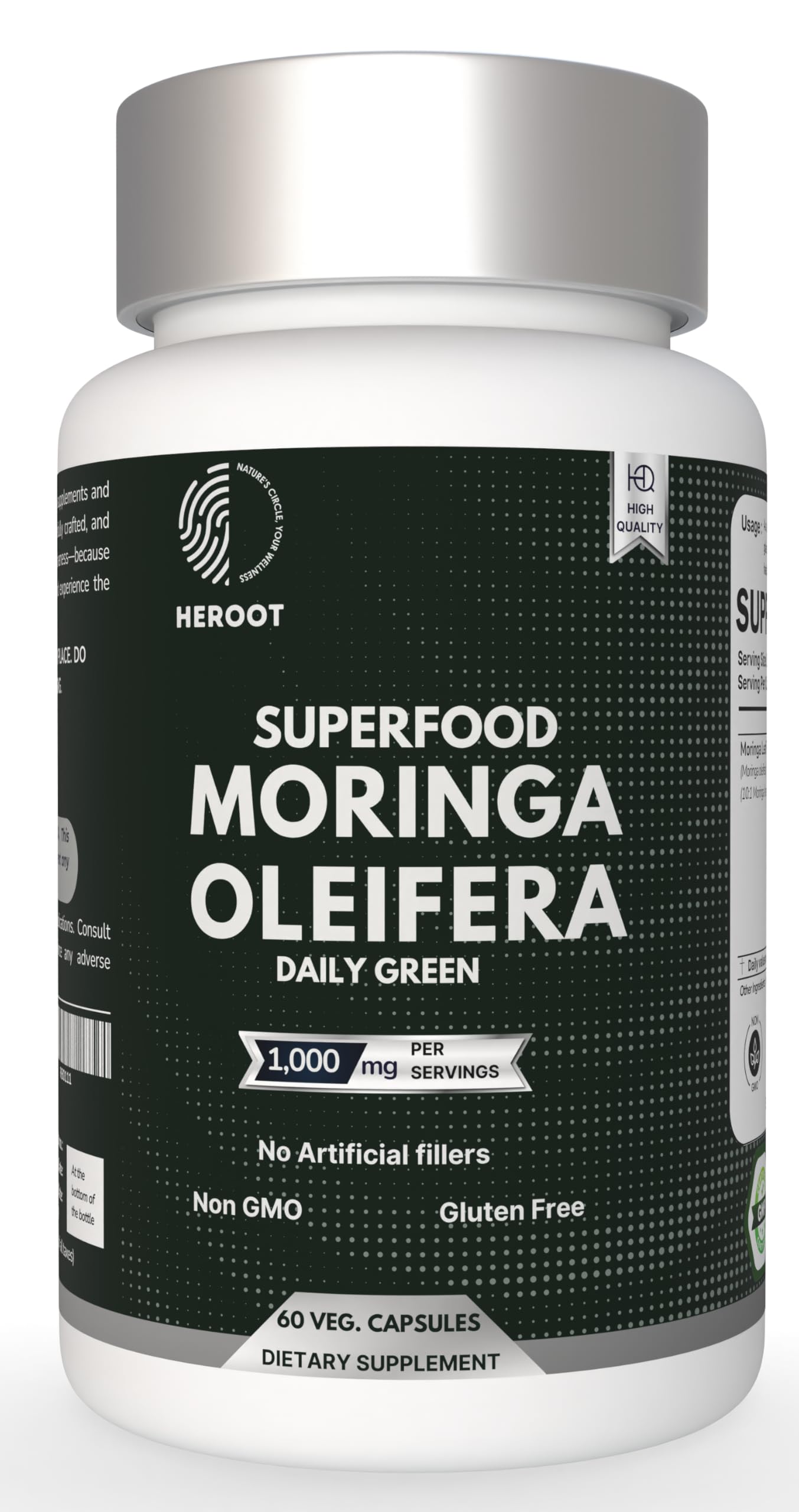 organic moringa capsules for energy