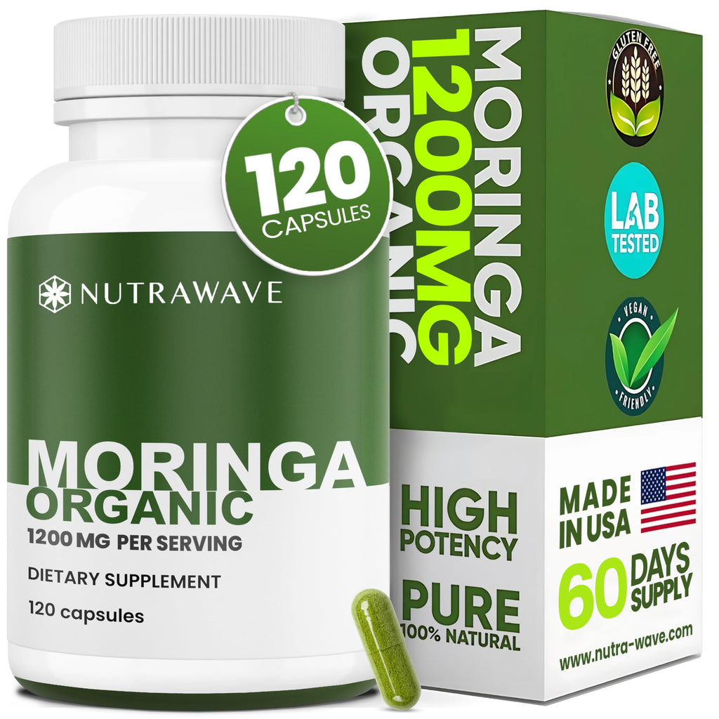 organic moringa capsules for energy