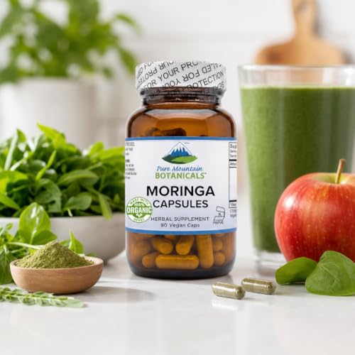 organic moringa capsules for wellness