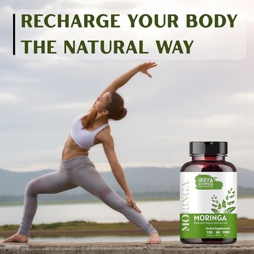 organic moringa capsules for wellness