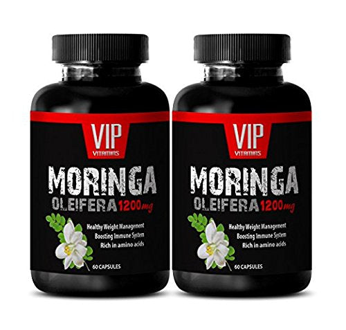 organic moringa dietary supplement capsules