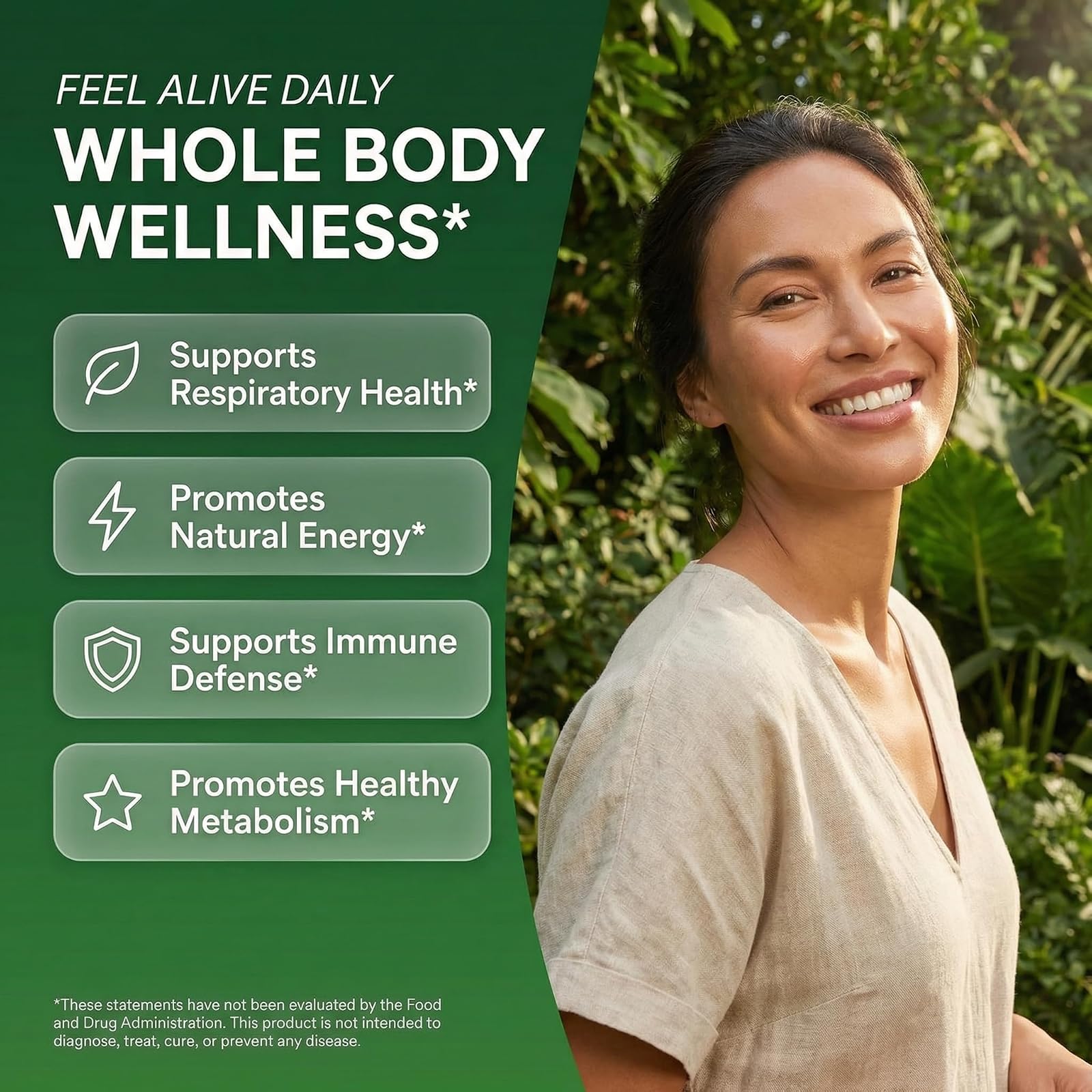 Organic moringa drops for wellness