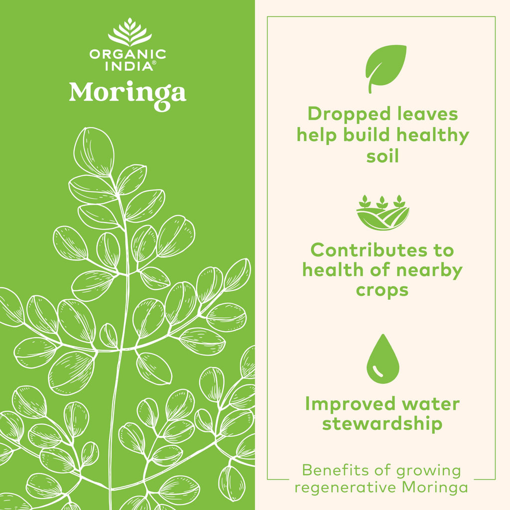organic moringa for enhanced digestion
