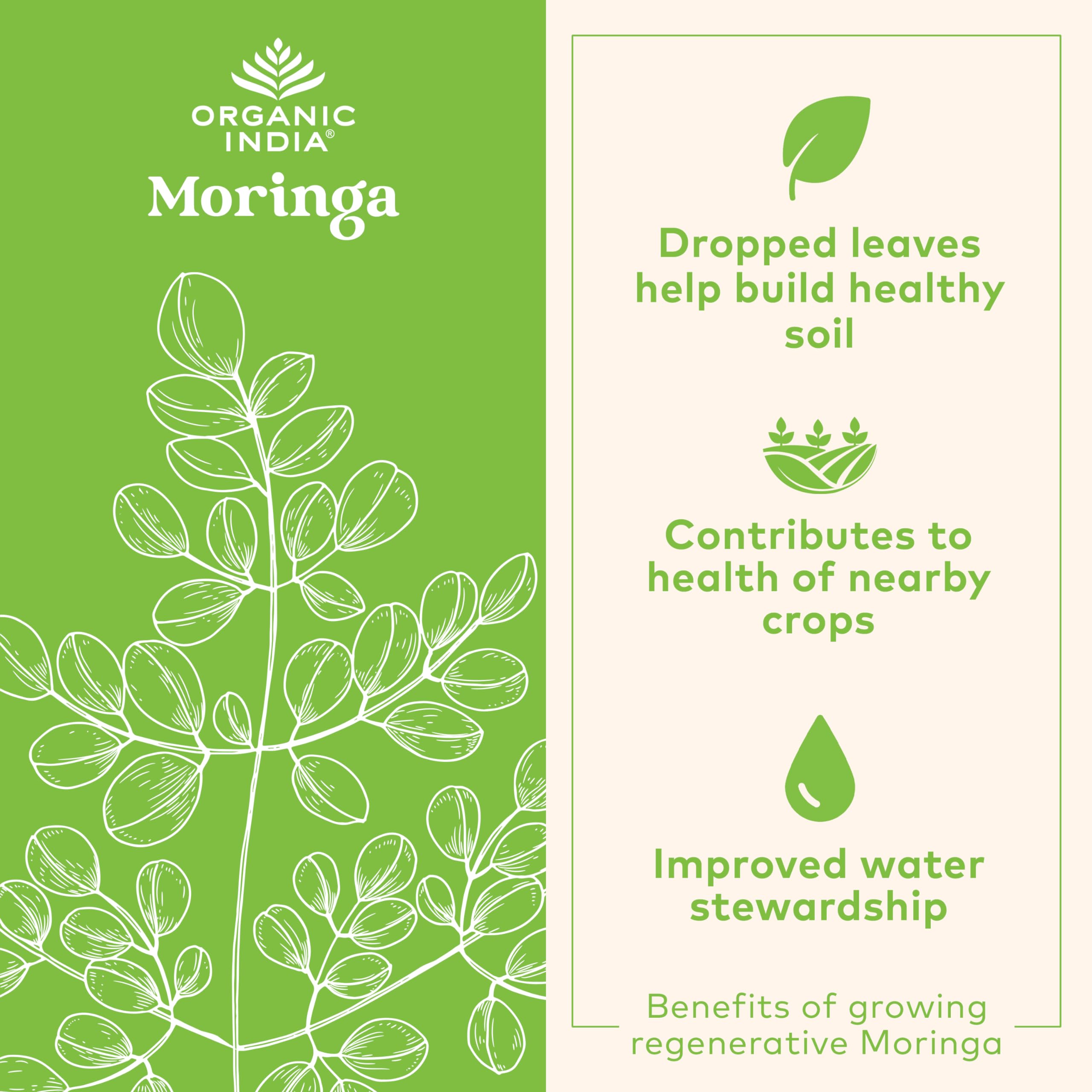organic moringa for enhanced digestion