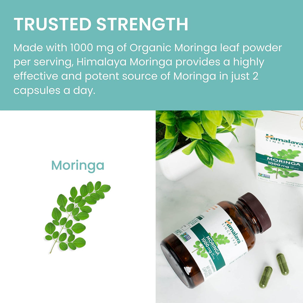 Organic moringa for healthy digestion