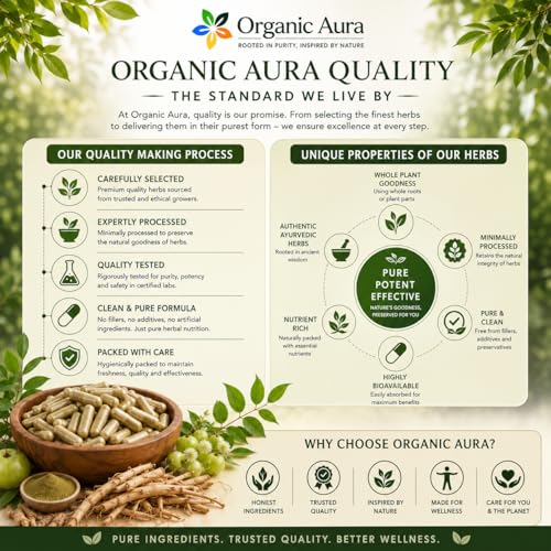 Organic moringa for healthy skin and hair