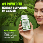 Organic moringa for natural energy