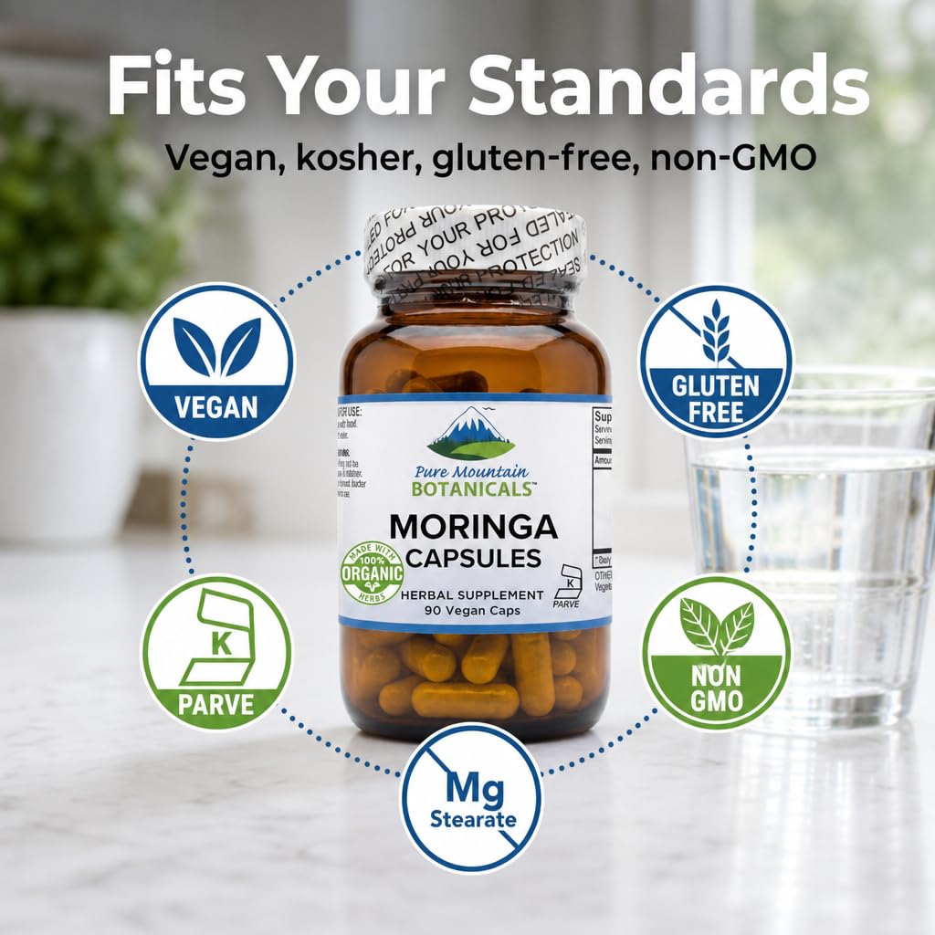 organic moringa for vitality