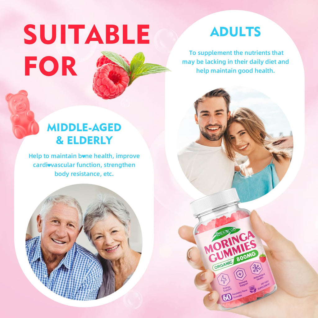organic moringa gummies for health