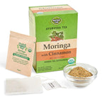 organic moringa herbal tea blend