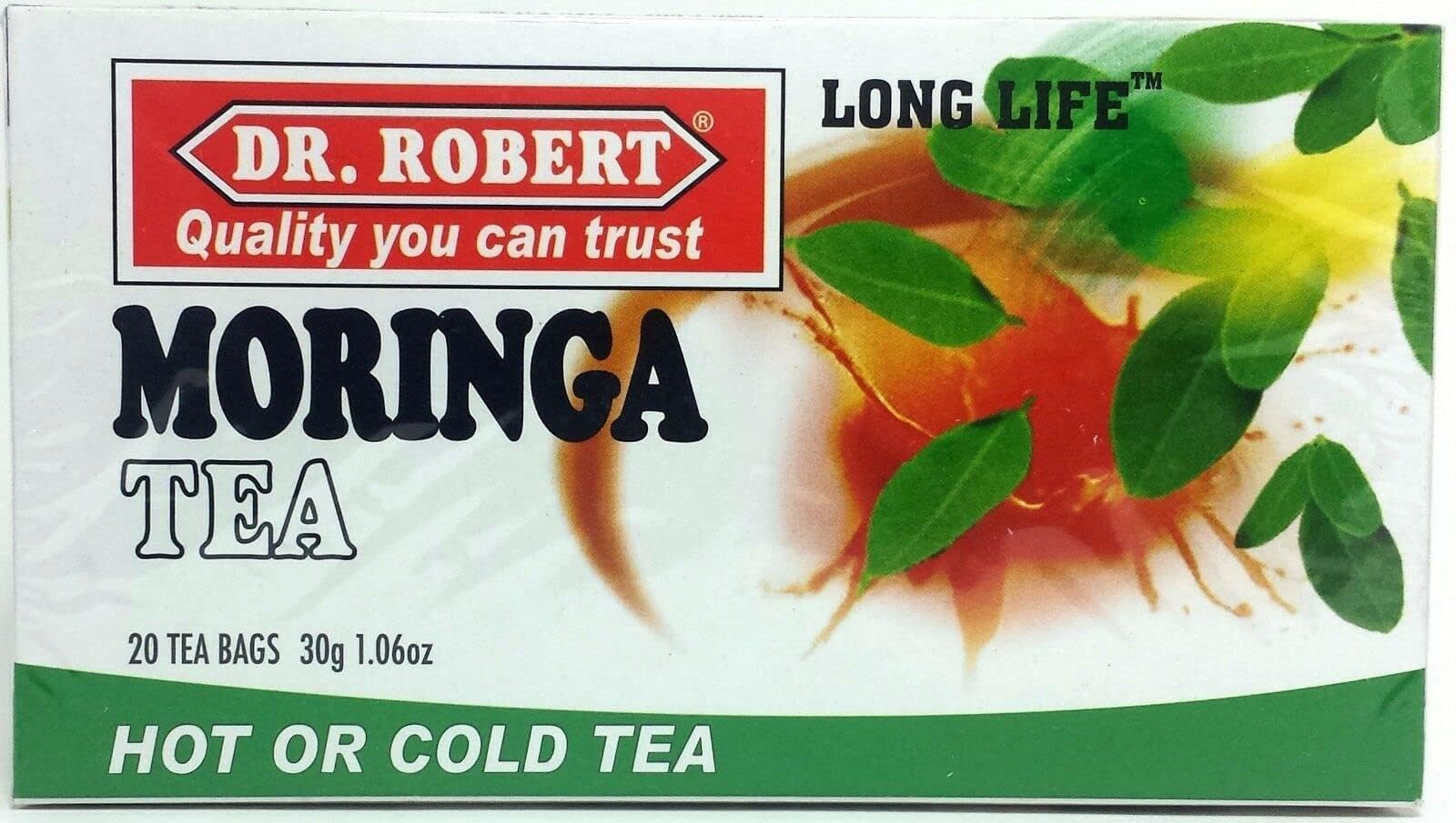 organic Moringa herbal tea blend