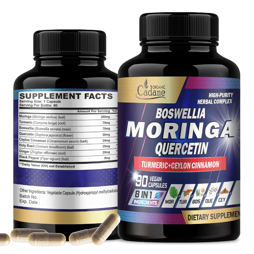 organic moringa leaf capsules