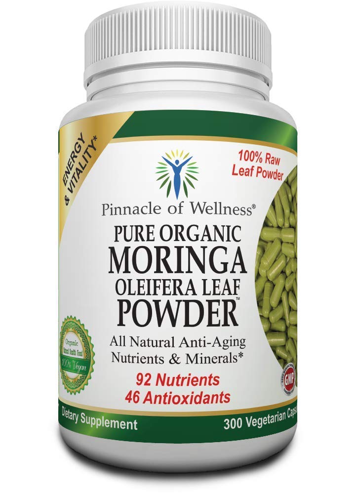 organic moringa leaf capsules