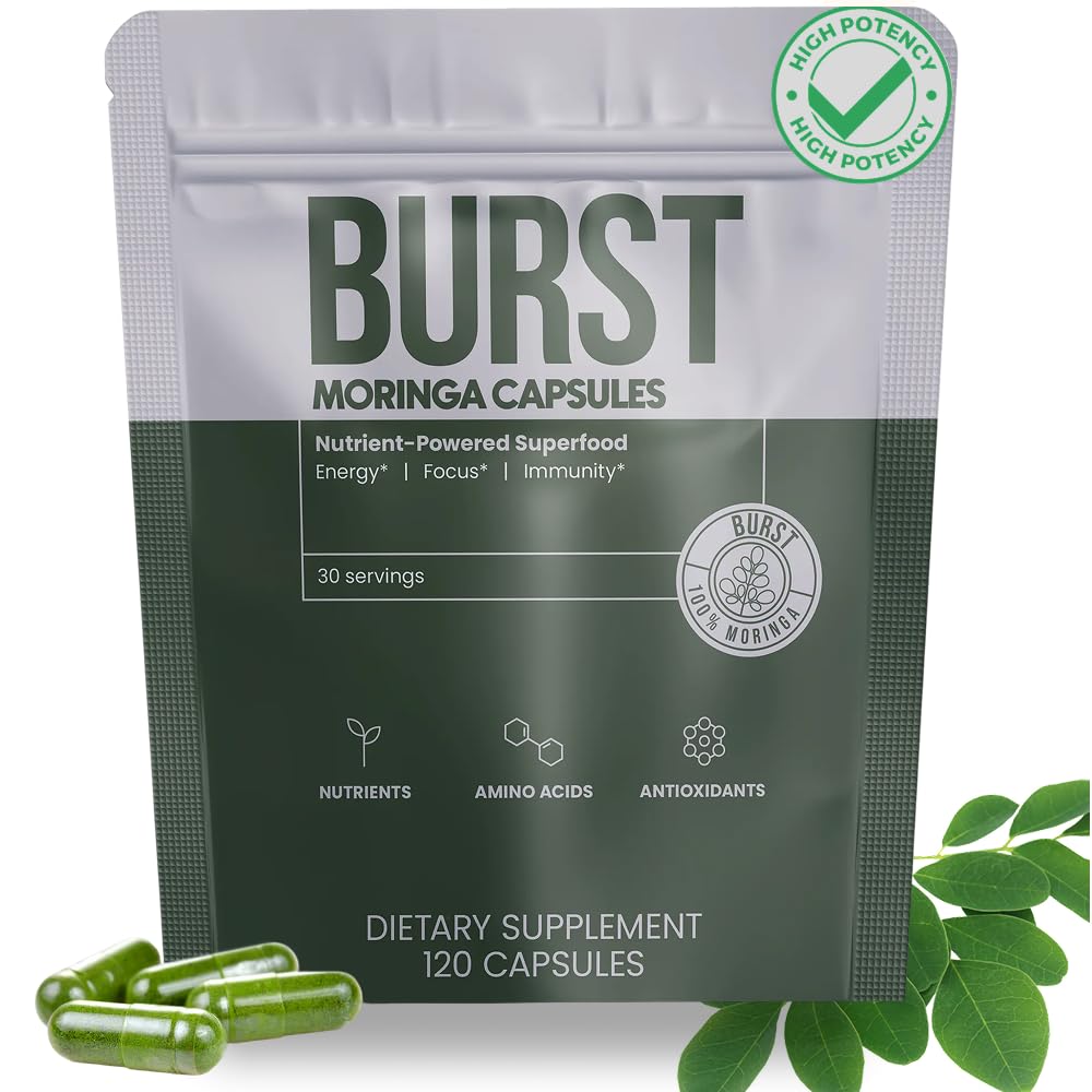 organic moringa leaf capsules