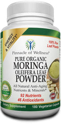 organic moringa leaf capsules