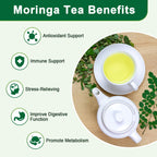 organic moringa leaf herbal tea
