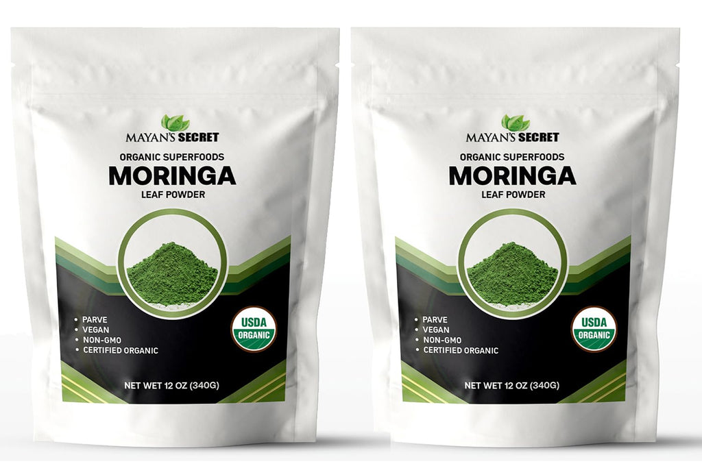 organic moringa leaf powder benefits
