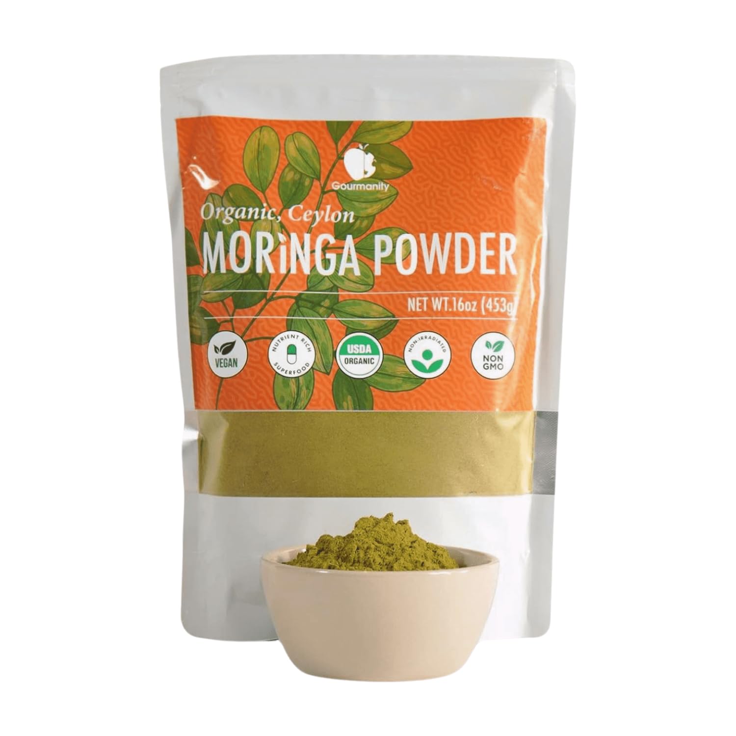 organic moringa leaf powder benefits