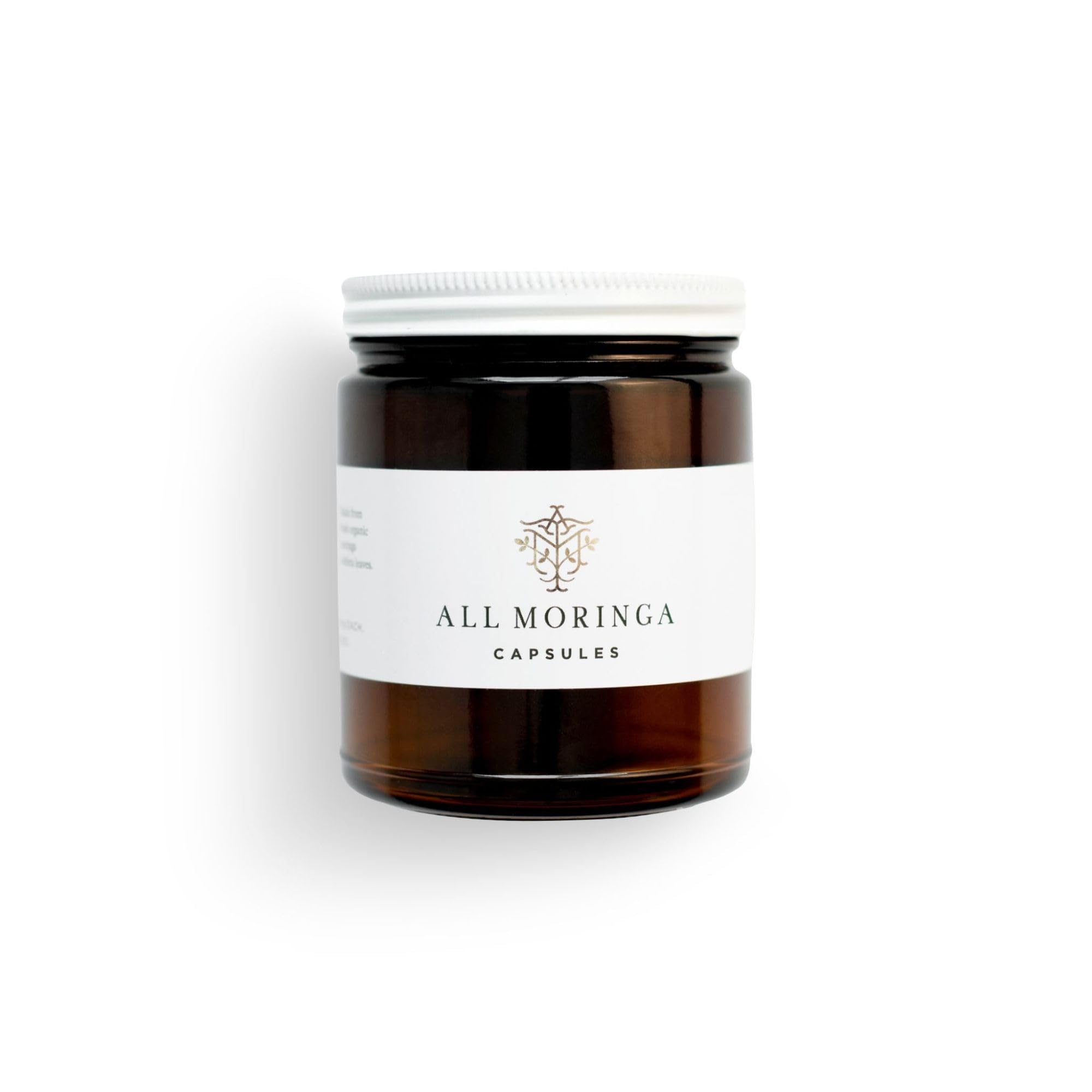 organic moringa leaf powder capsules