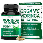 organic moringa leaf powder capsules
