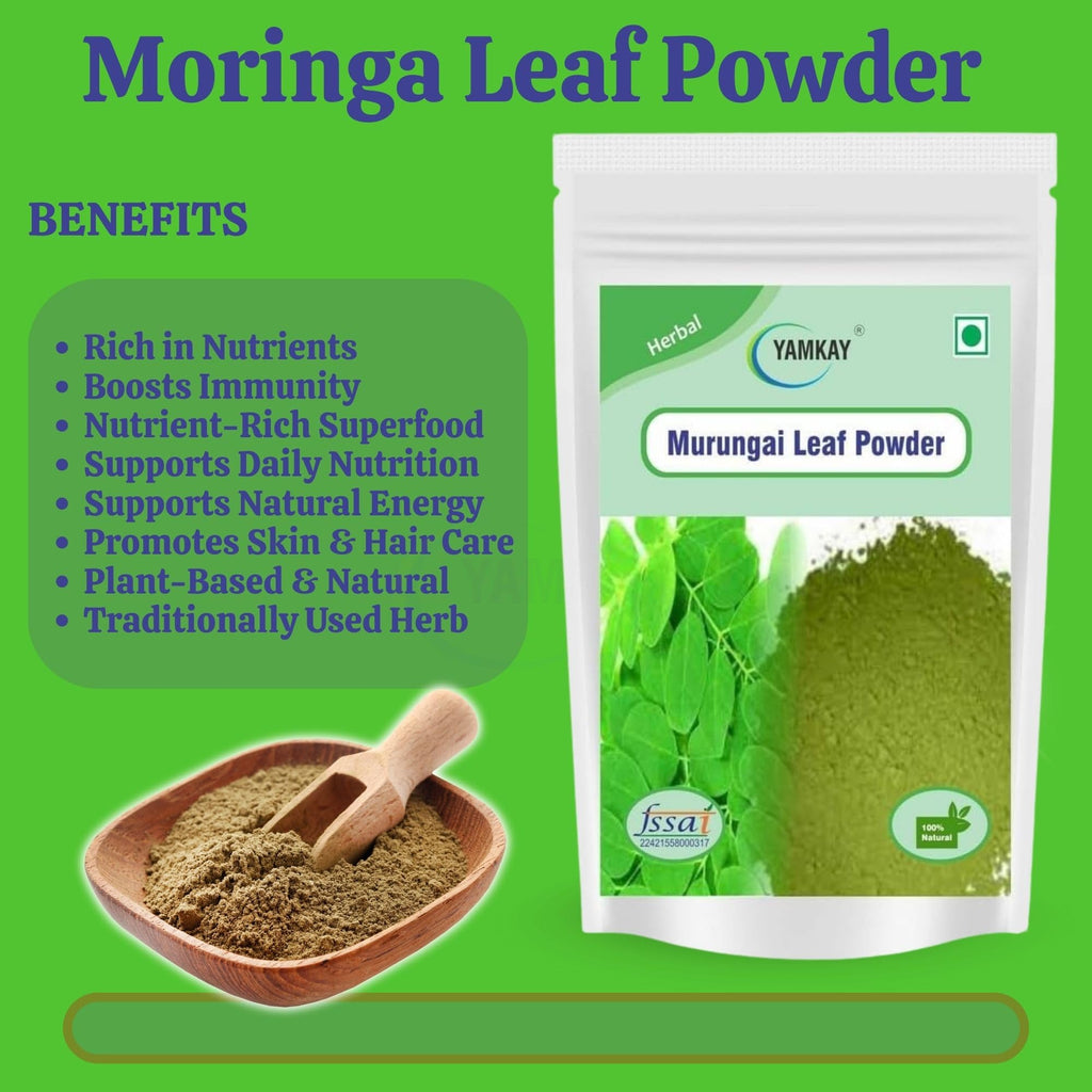 Organic Moringa leaf powder for health