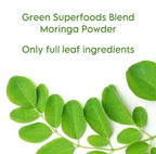 Organic Moringa leaf powder supplement