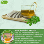 organic Moringa leaf tea benefits