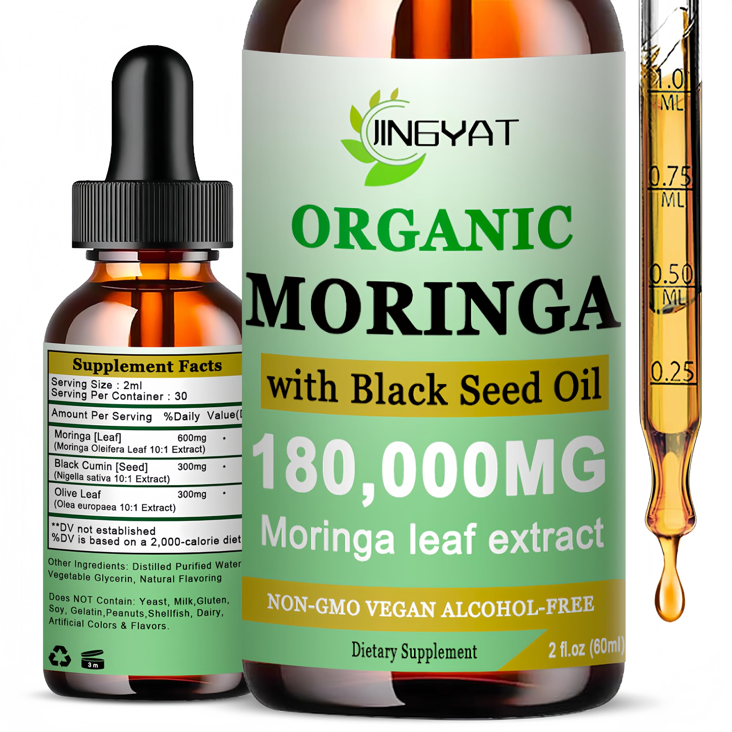organic moringa liquid drops benefits