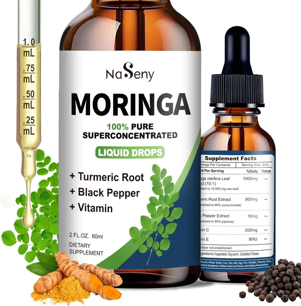 organic moringa liquid drops benefits