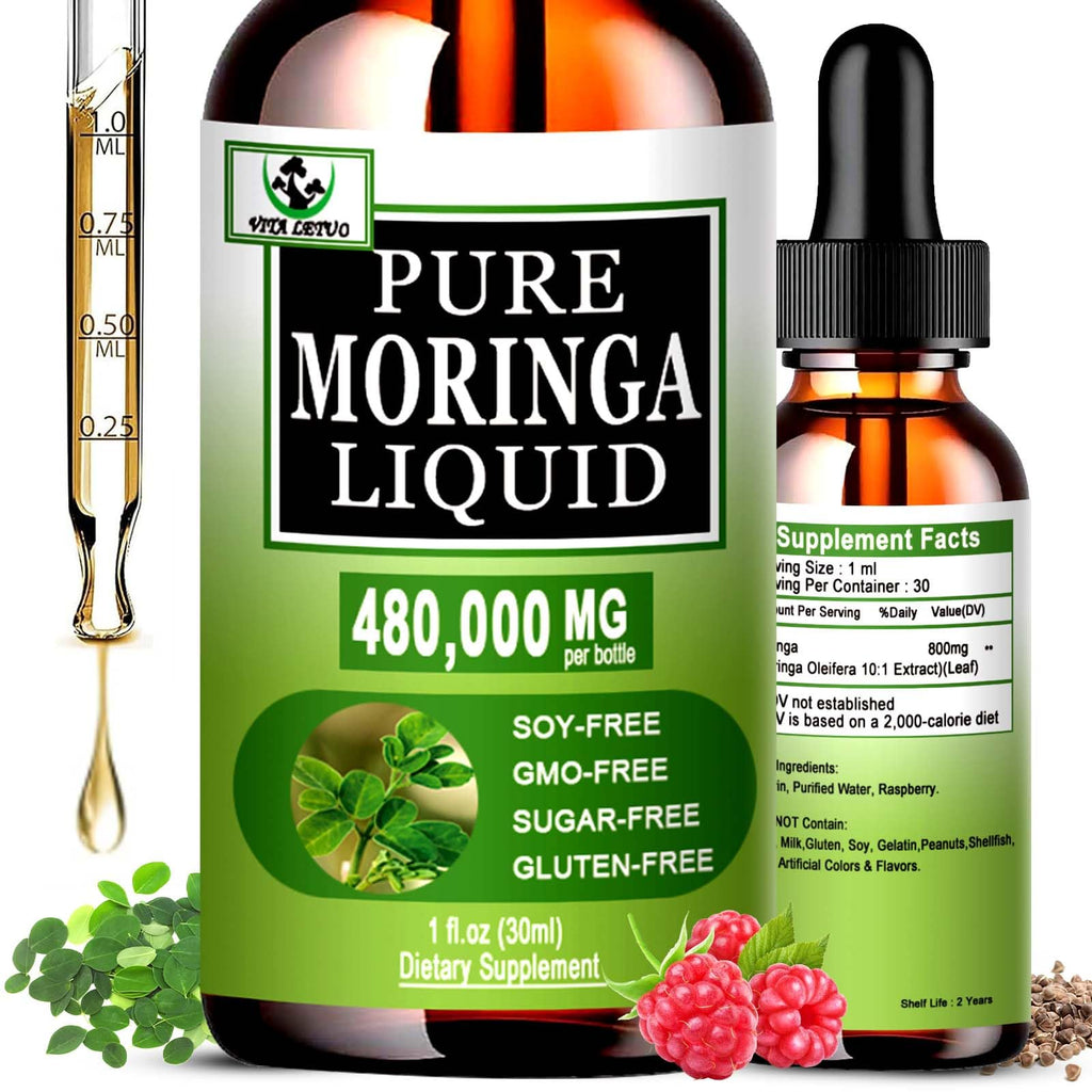 organic moringa liquid drops for energy